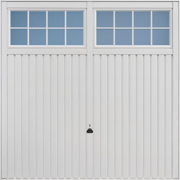 Garador Chevron Up and Over Garage Door - A S Doors